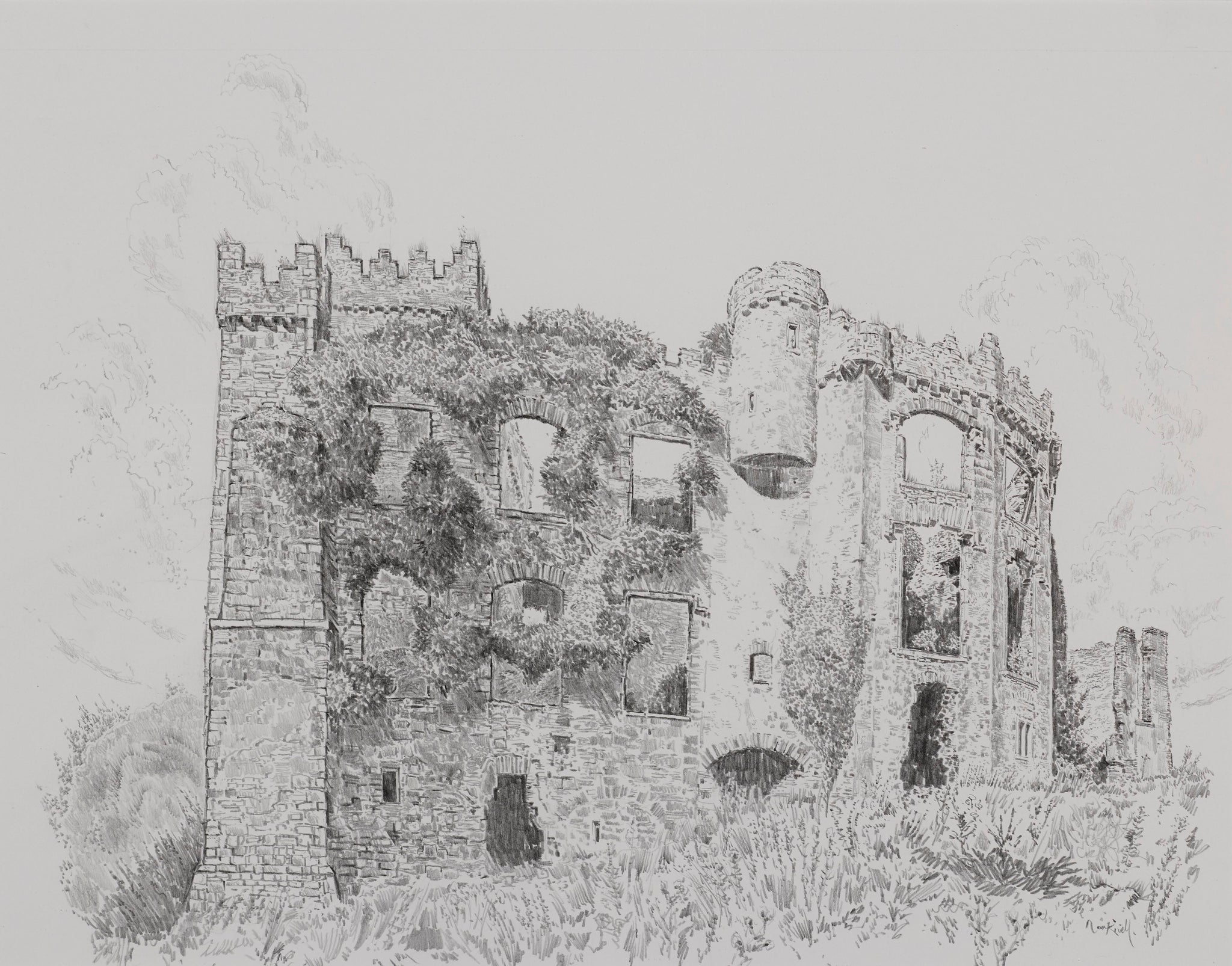 Trimblestown Castle, Co. Meath by John Nankivell – Irish Georgian Society